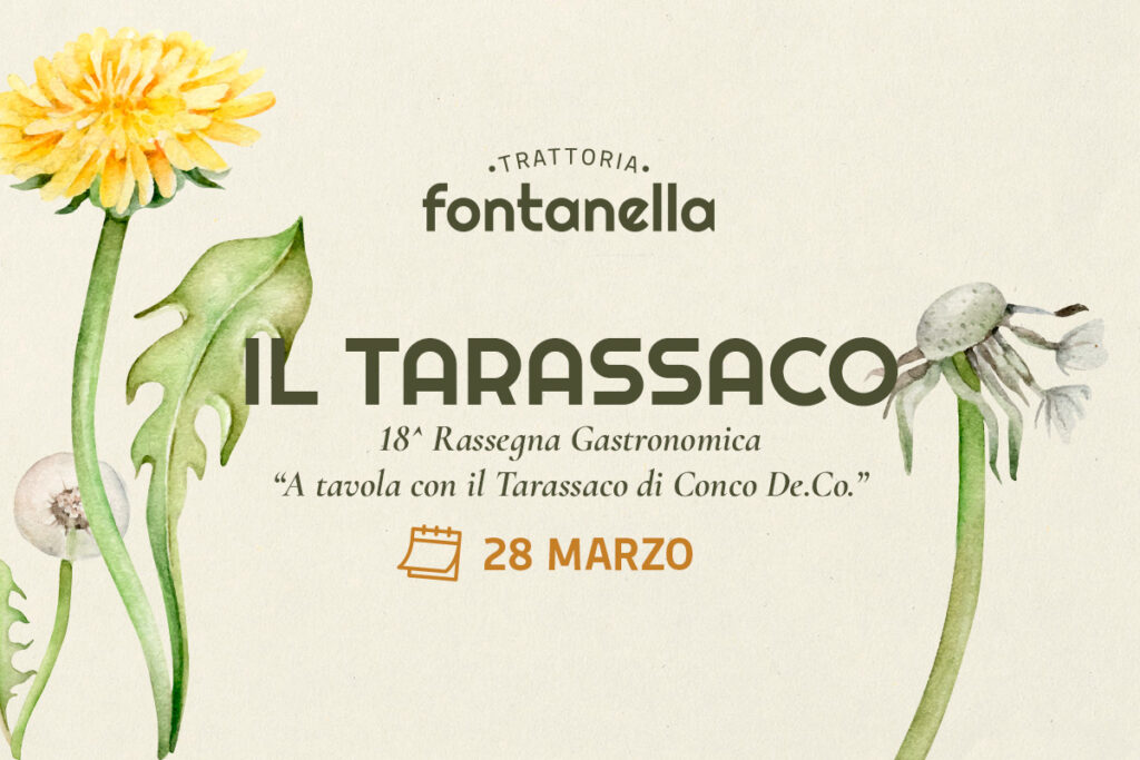 28 marzo 2025: Il tarassaco. | Trattoria Fontanella